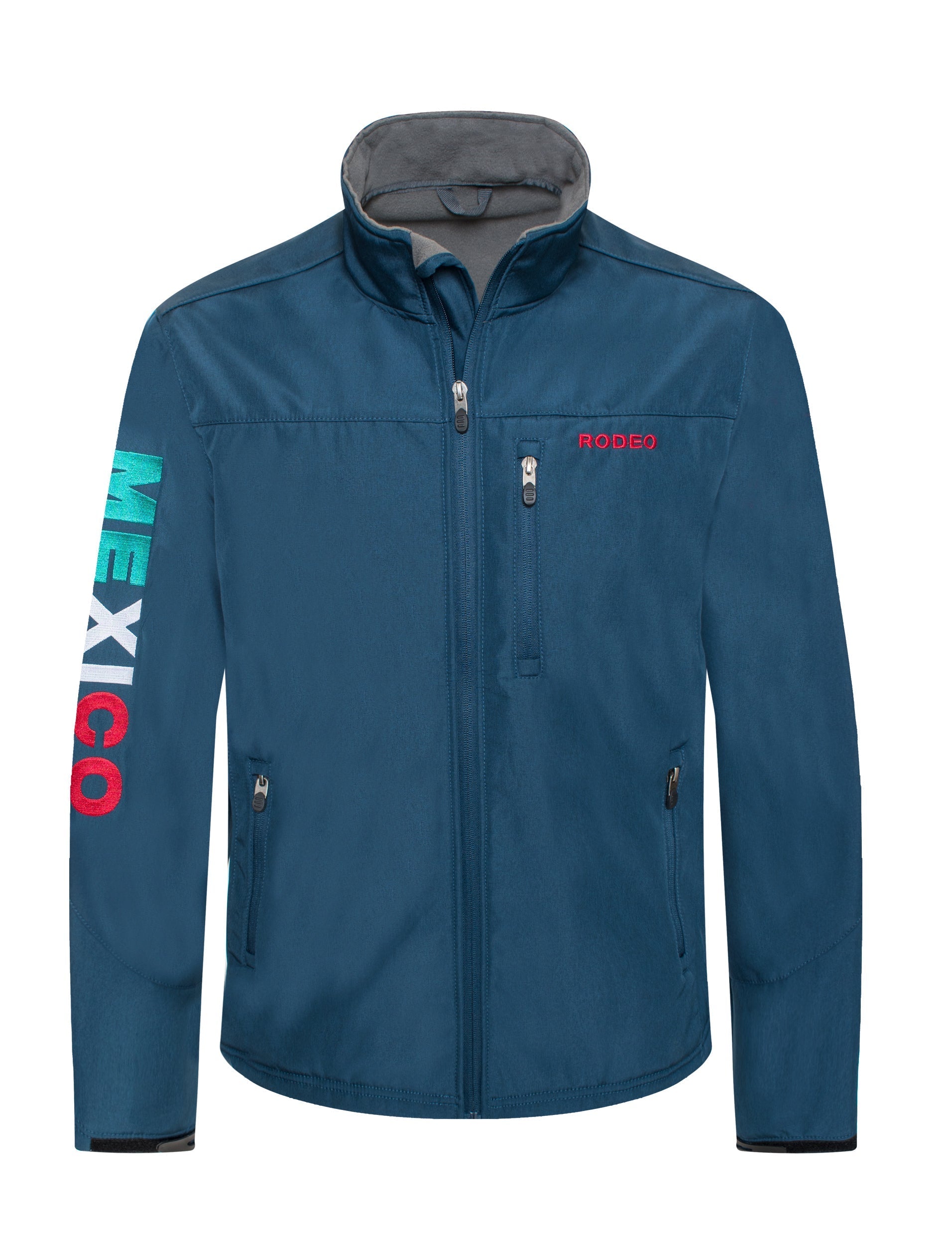 Men's Soft Shell Bonded Jacket Bonded Fleece Lining – Rodeo Clothing ...